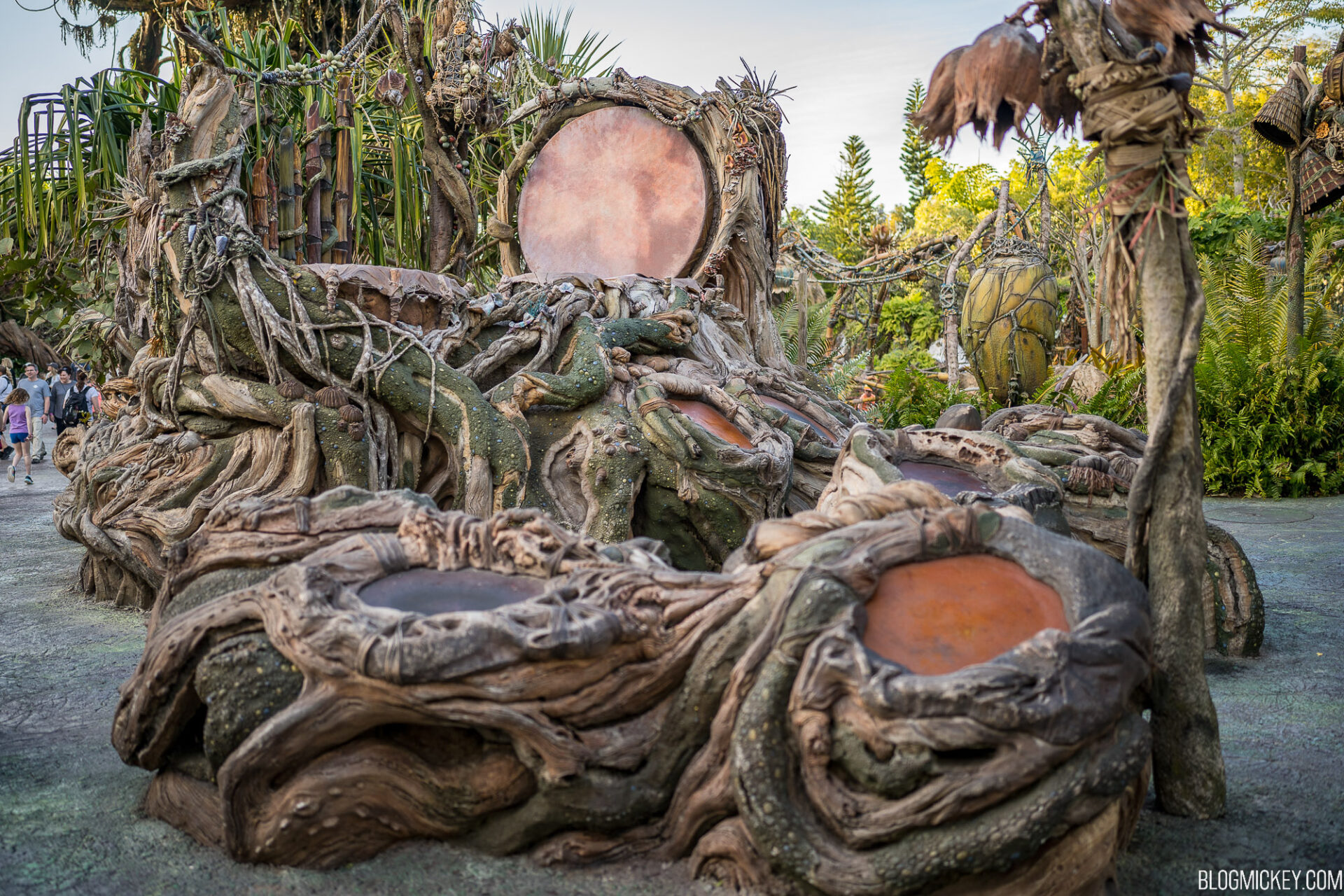 Repairs Made to Swotu Waya Pandora Drum Circle at Disney's Animal Kingdom