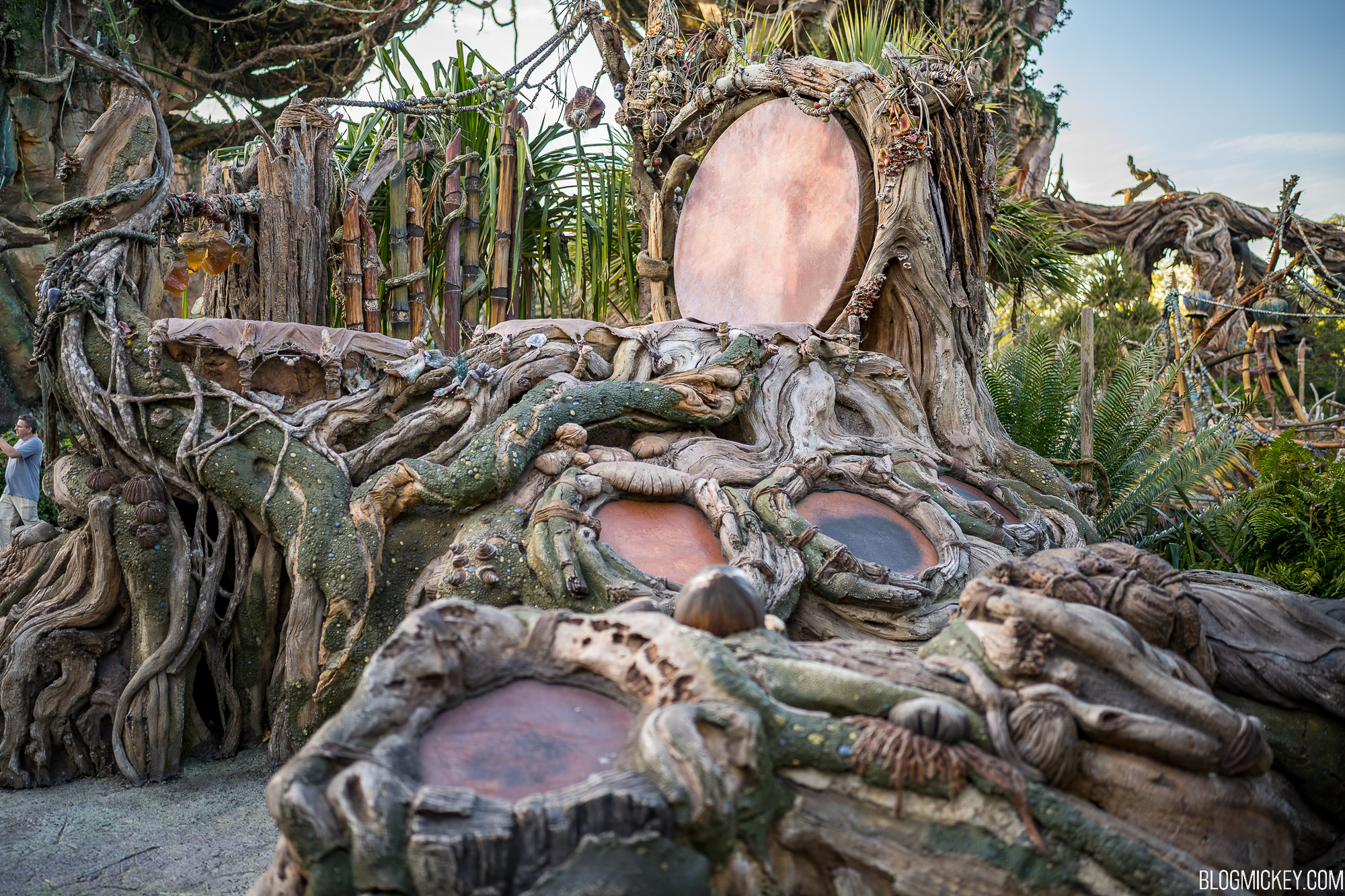 Repairs Made to Swotu Waya Pandora Drum Circle at Disney's Animal Kingdom