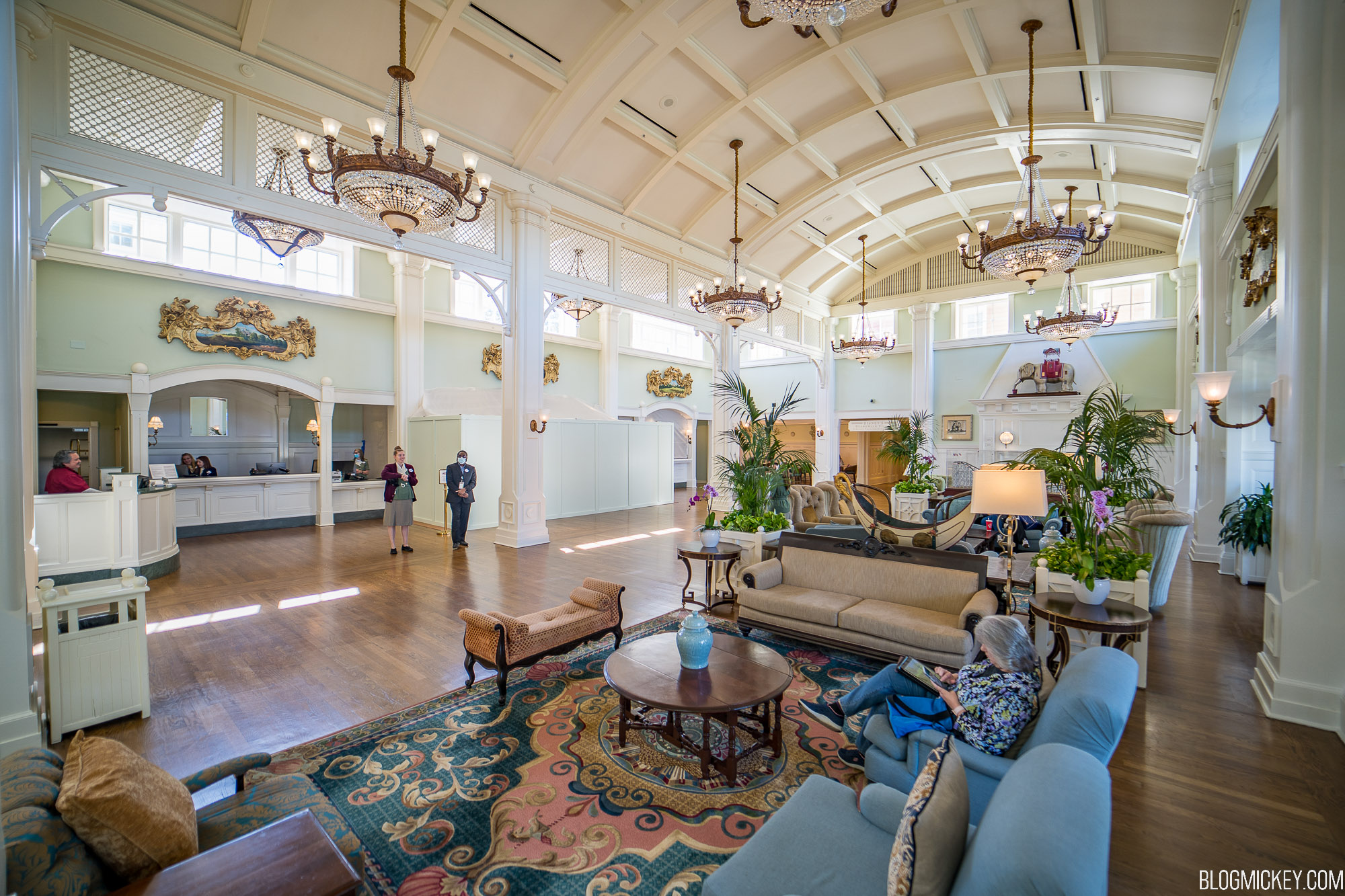 Disney Lobby Interior Design Hotel Near Disney World | Walt Disney