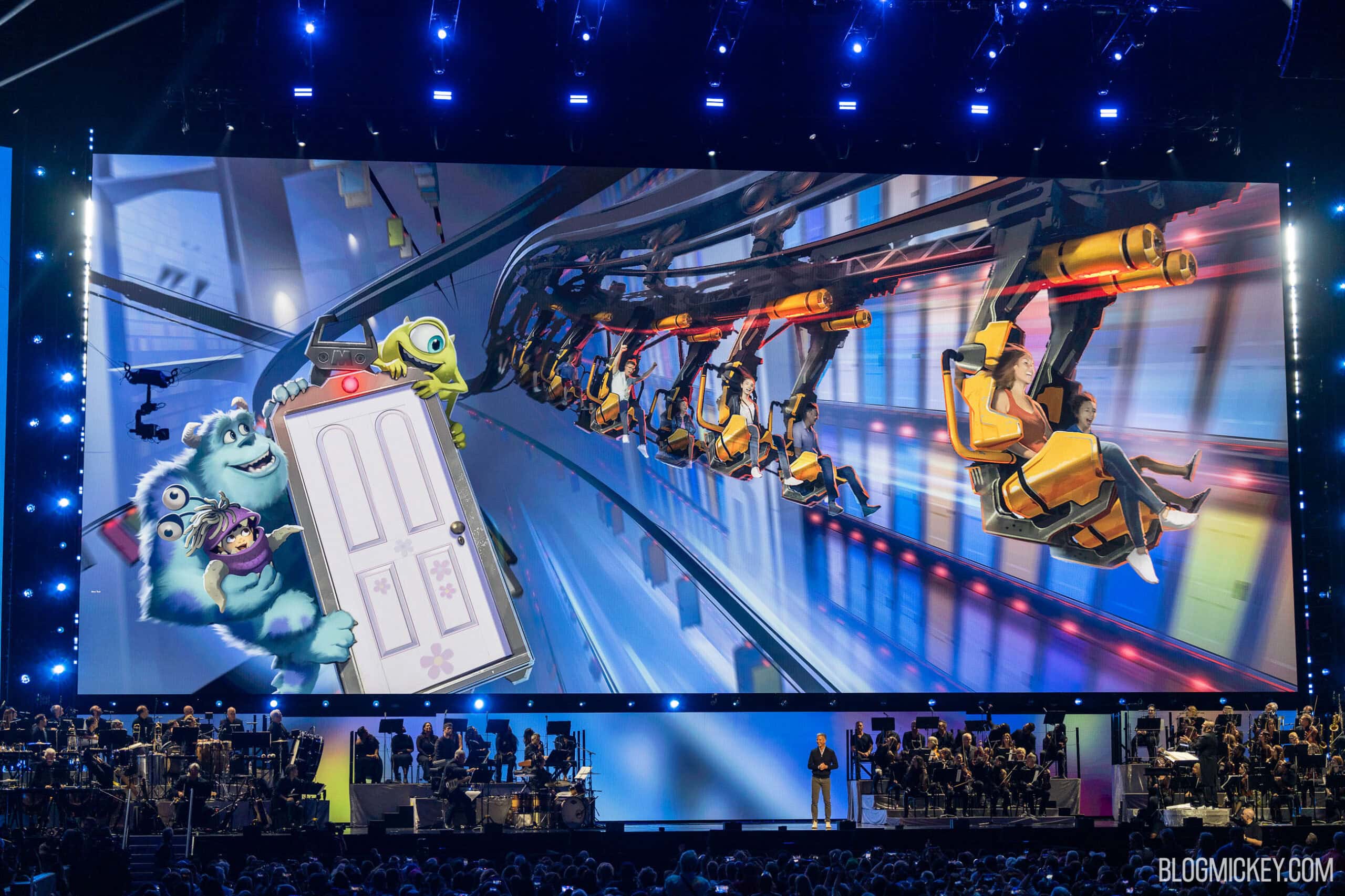 Monsters Inc. Land Featuring Doors Roller Coaster Announced for Disney ...
