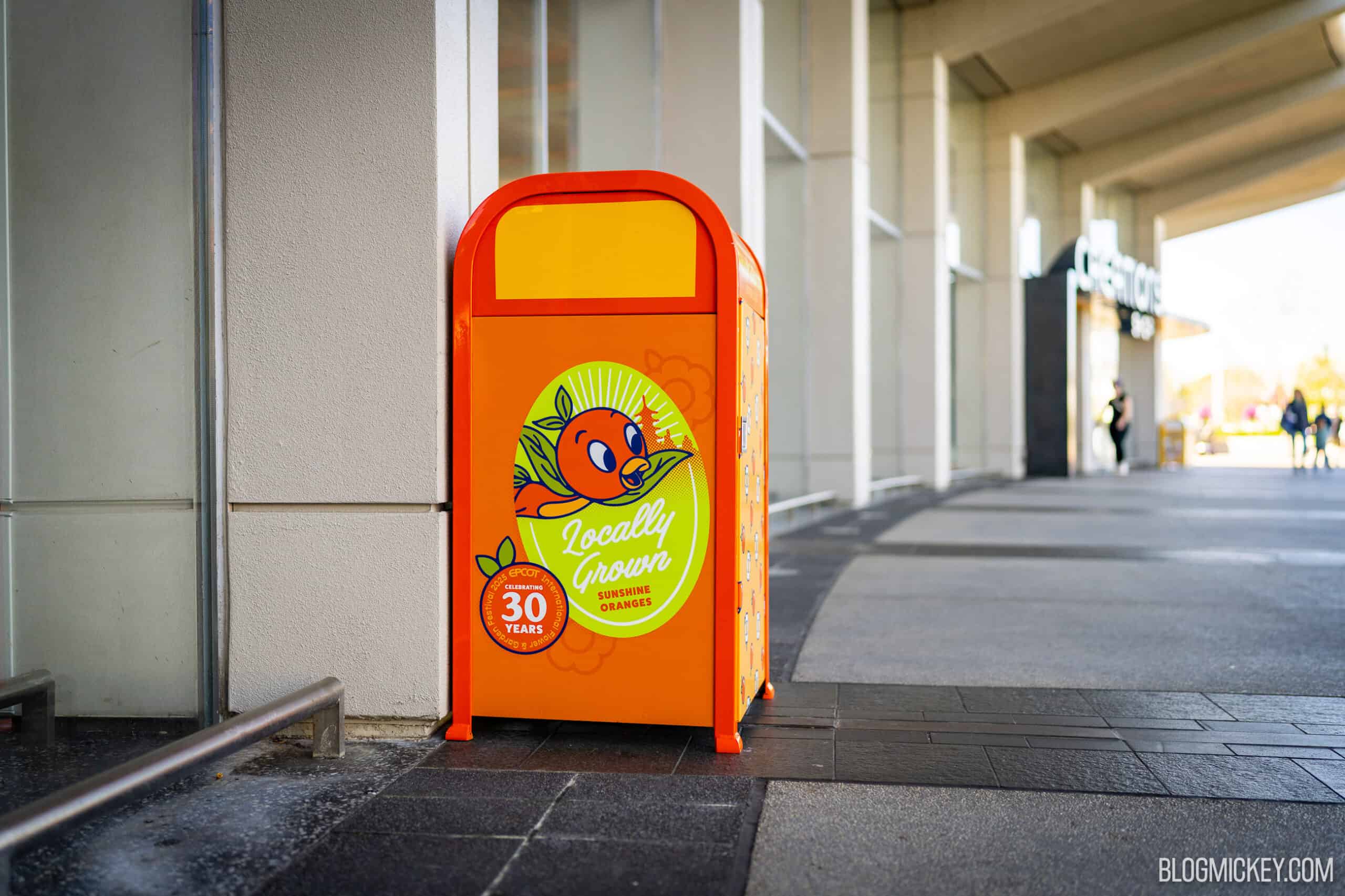 EPCOT Debuts Flower & Garden-Themed Trash Cans