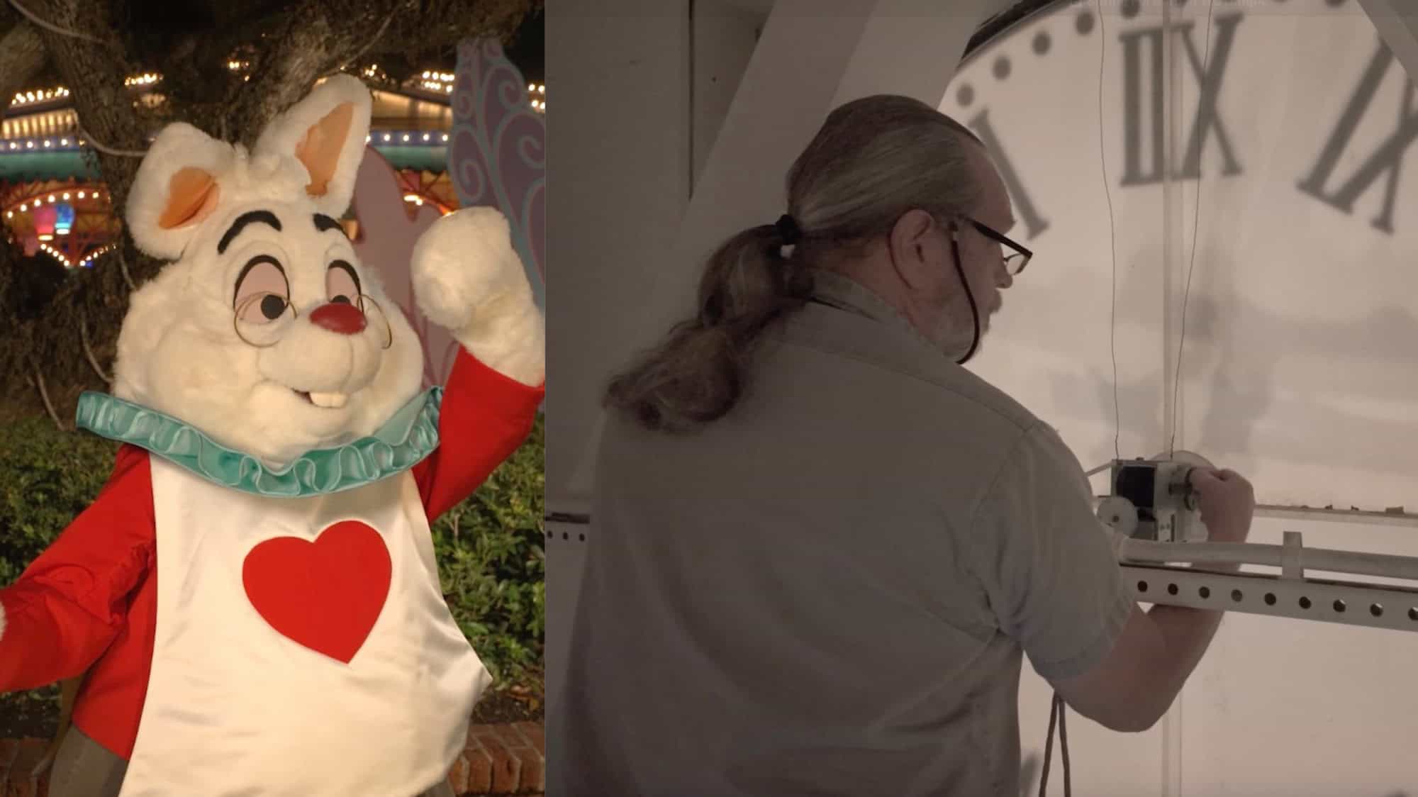Behind-the-Scenes: White Rabbit Oversees Daylight Saving Time "Spring ...