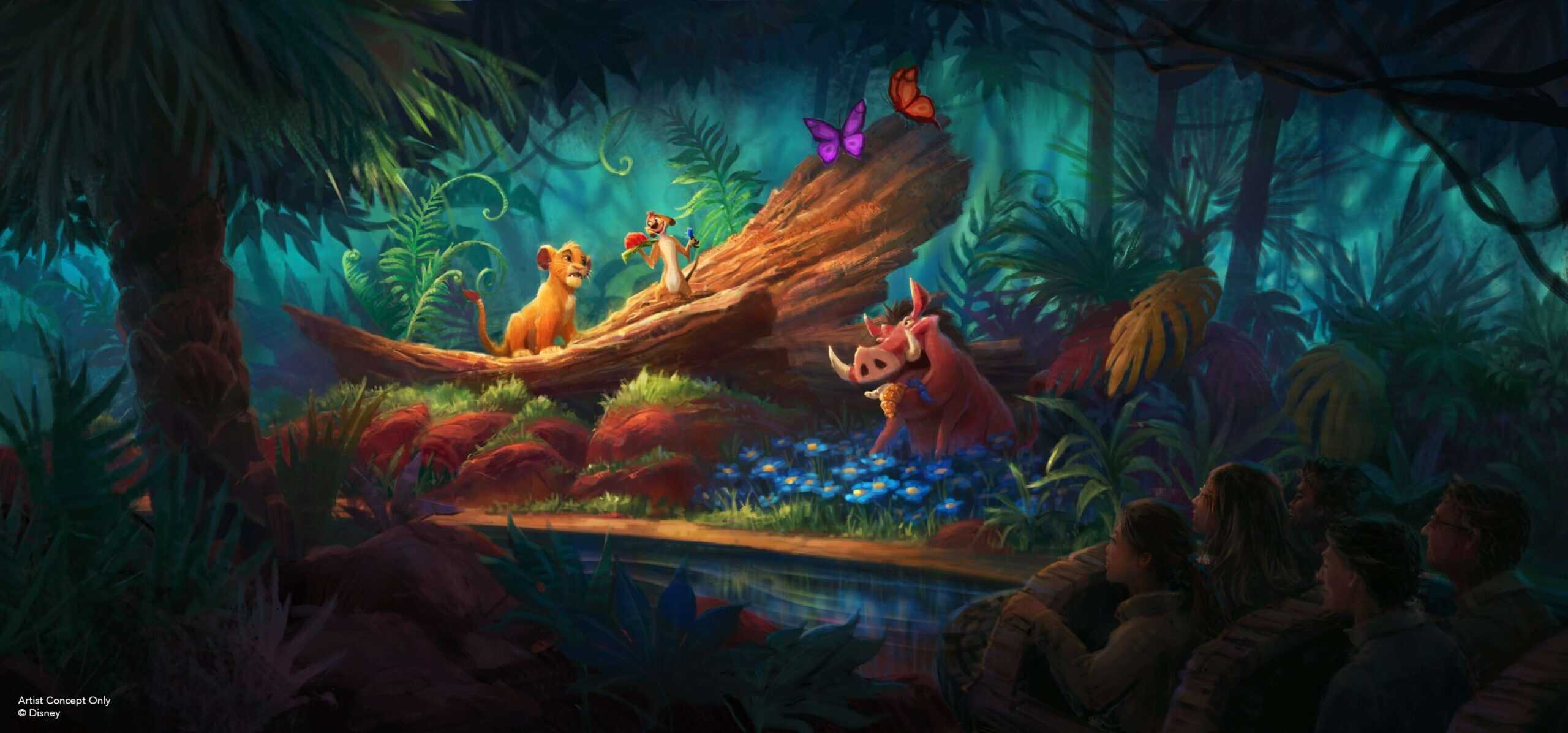 Disneyland Paris Releases New Concept Art & Details for Lion King Water ...