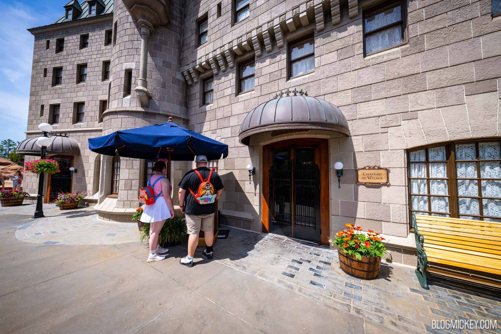 Chateau de Voyage DVC Welcome Home Center Now Open in EPCOT's Canada ...