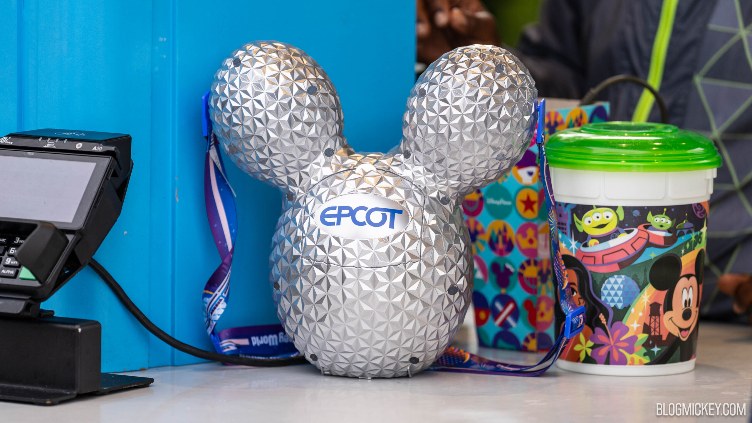 Spaceship Earth Light-Up Popcorn Bucket Now Available at EPCOT (Photos ...