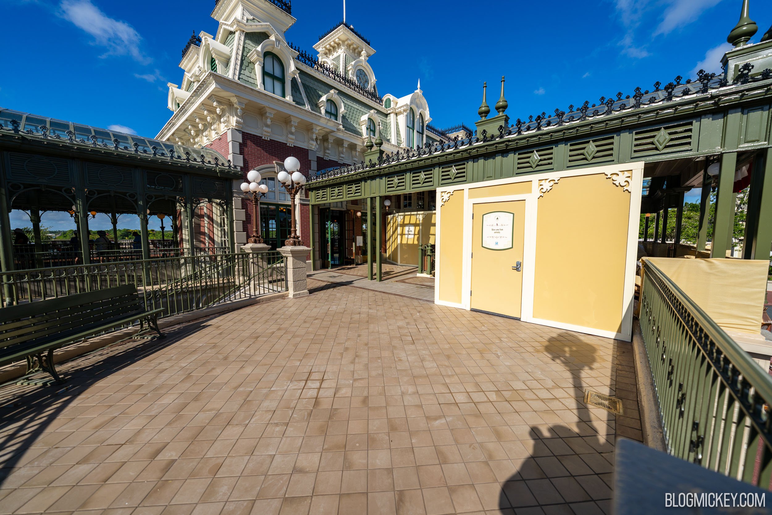 Portion of Refurbished Main Street USA Railroad Station Reopens at ...