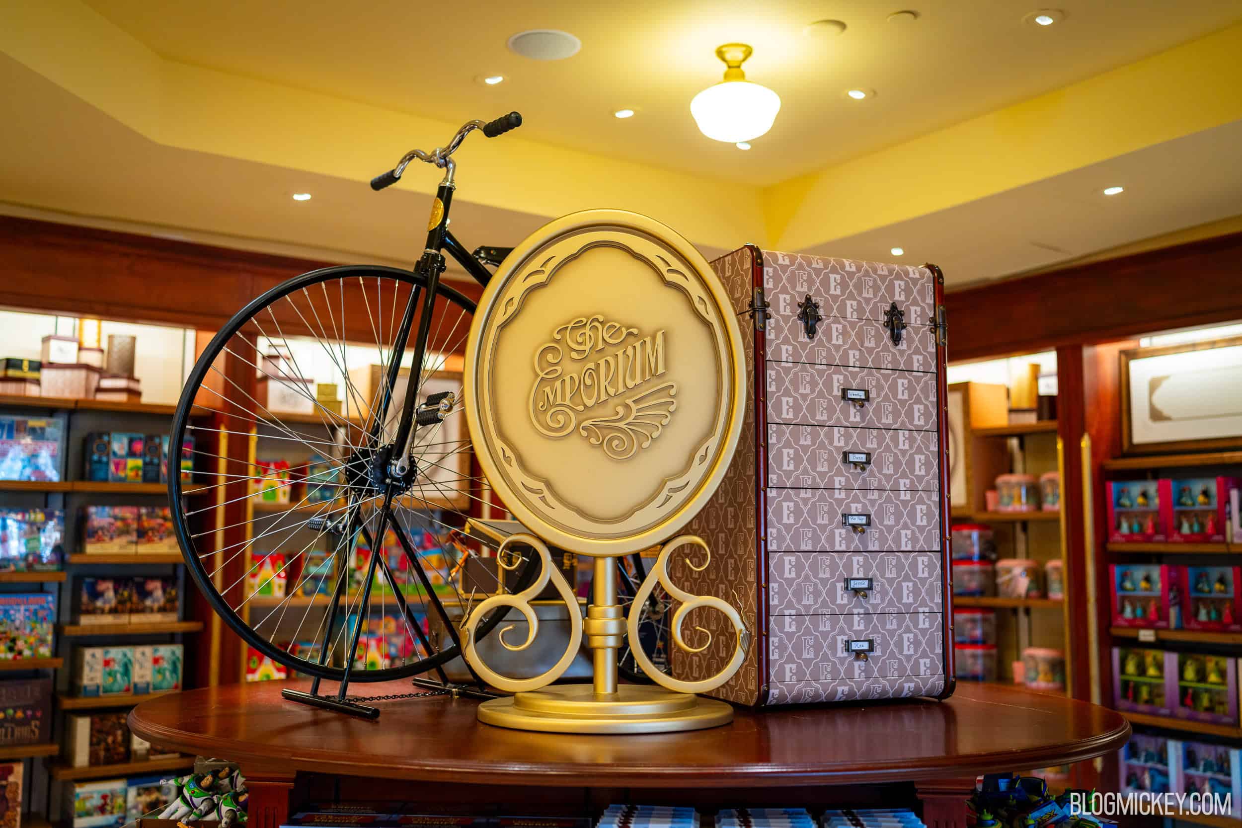 New Merchandise Display Theming at Magic Kingdom's Emporium Gift Shop