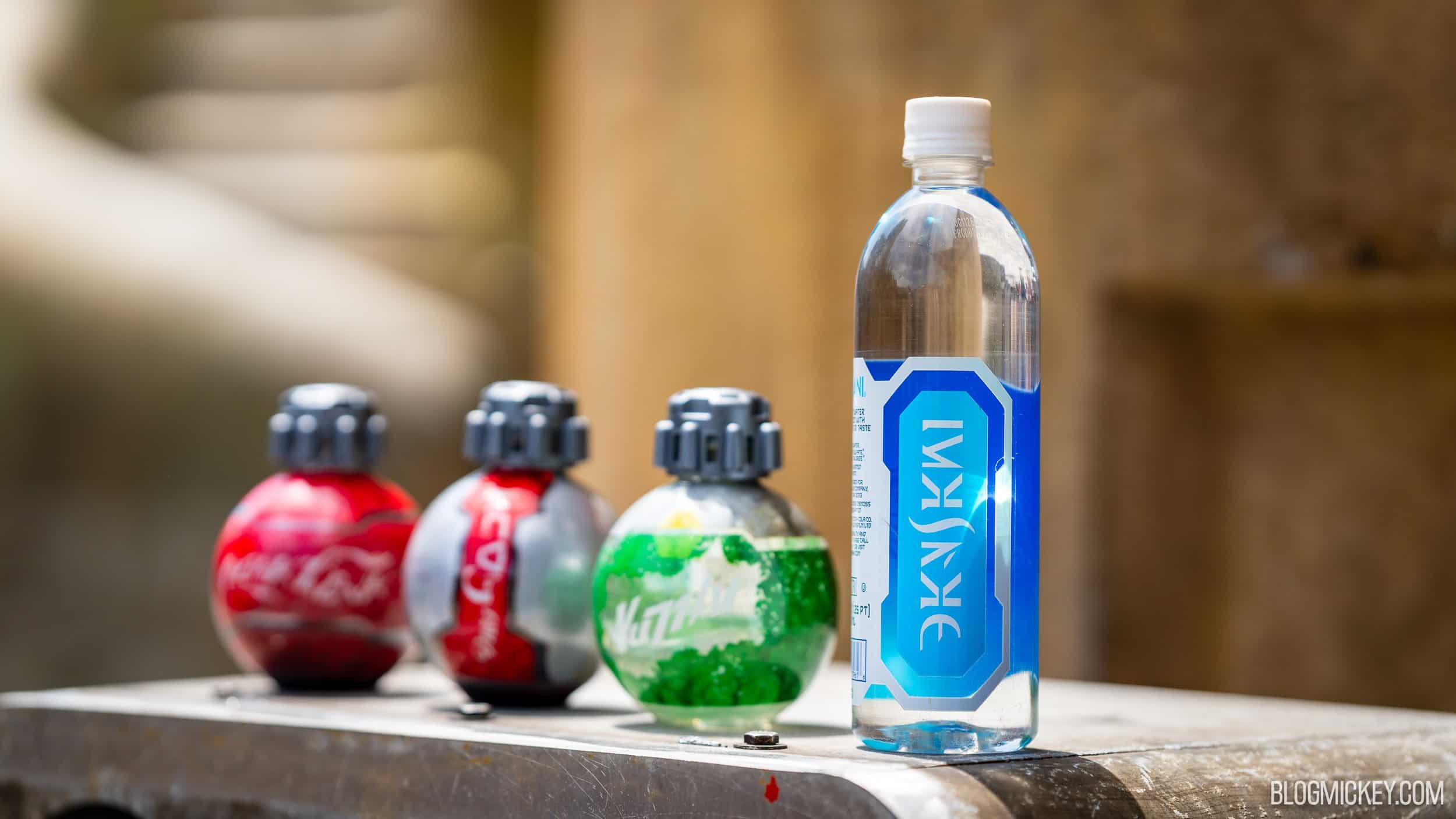 New Themed Dasani Bottle Design at Star Wars: Galaxy's Edge