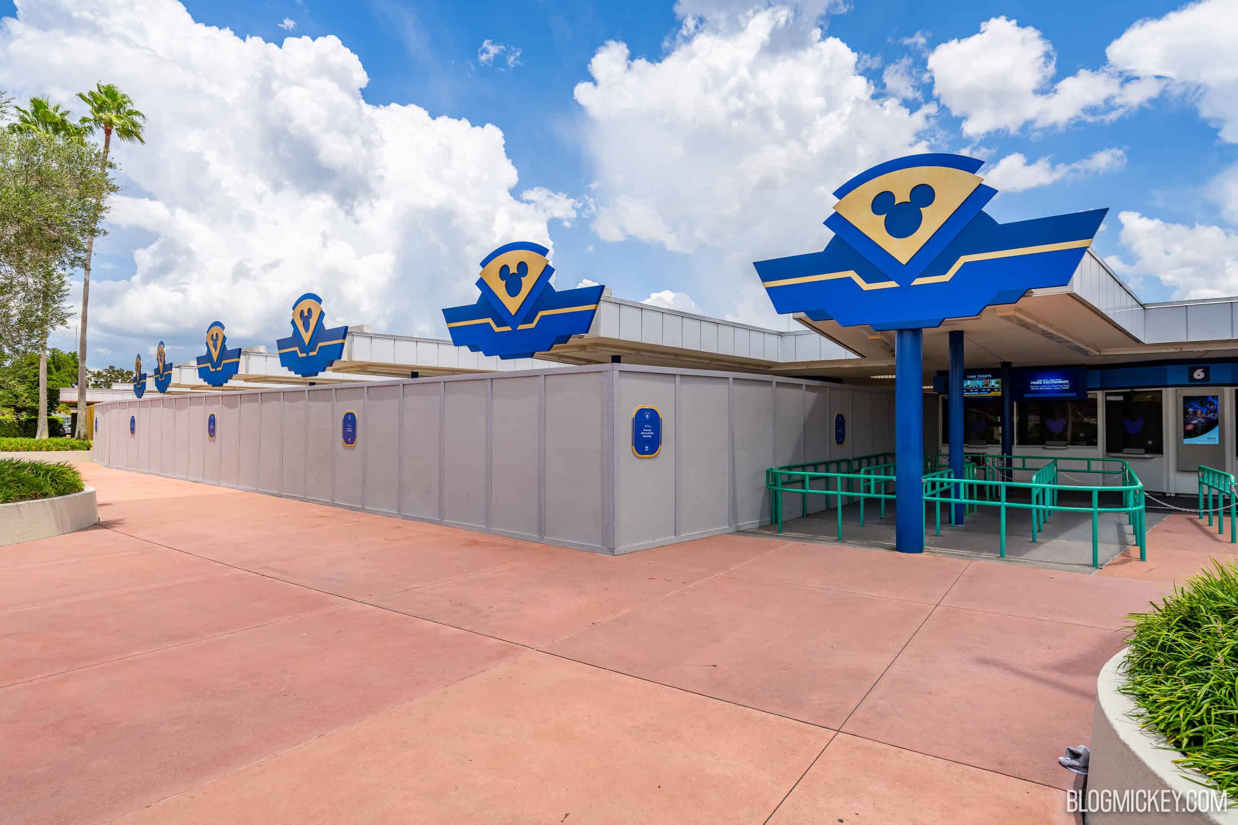 Construction Underway at Magic Kingdom Ticketing Kiosks in ...