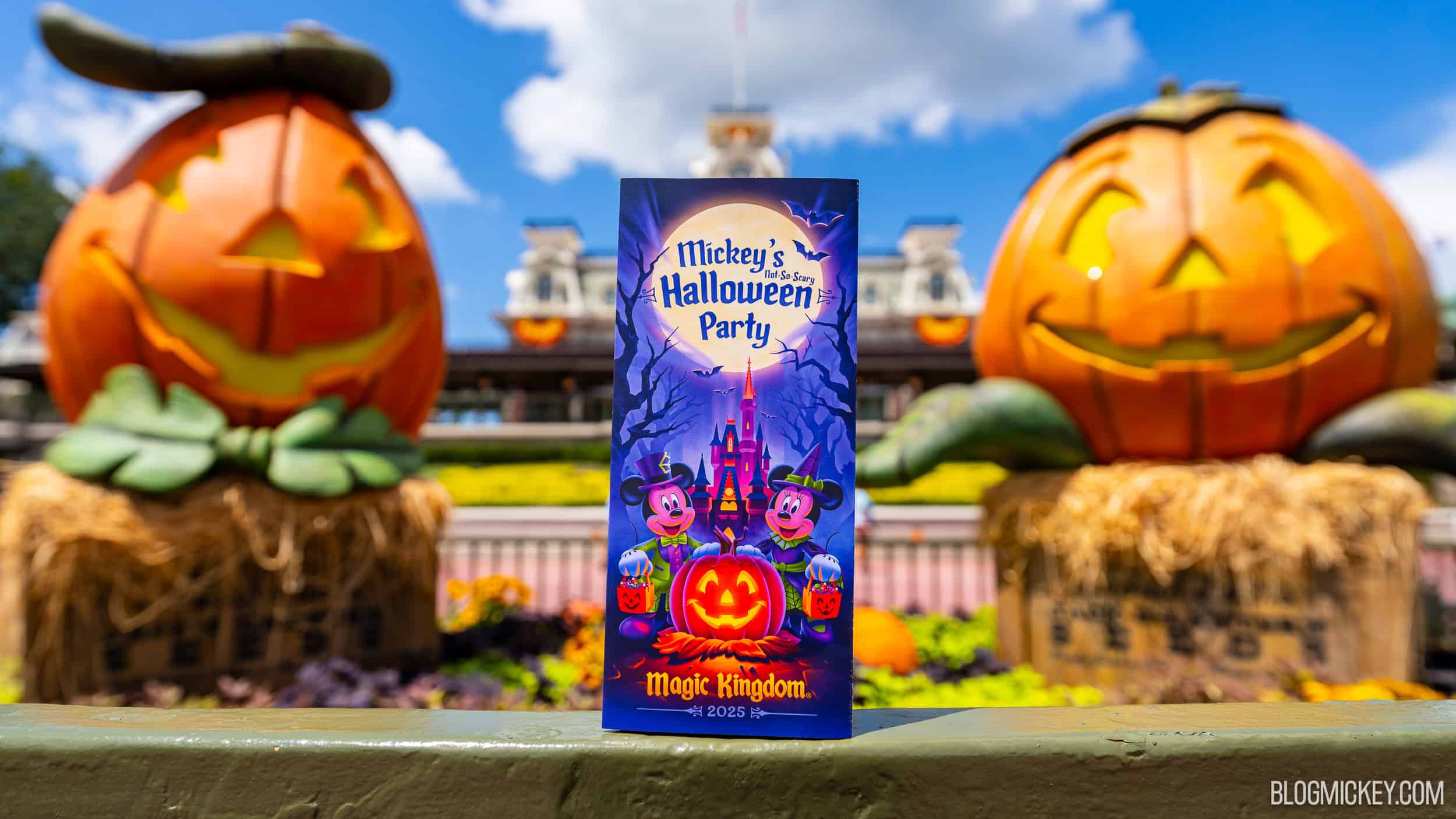 First Look at 2025 Mickey's Not-So-Scary Halloween Party Map (Featuring Character Locations & More)