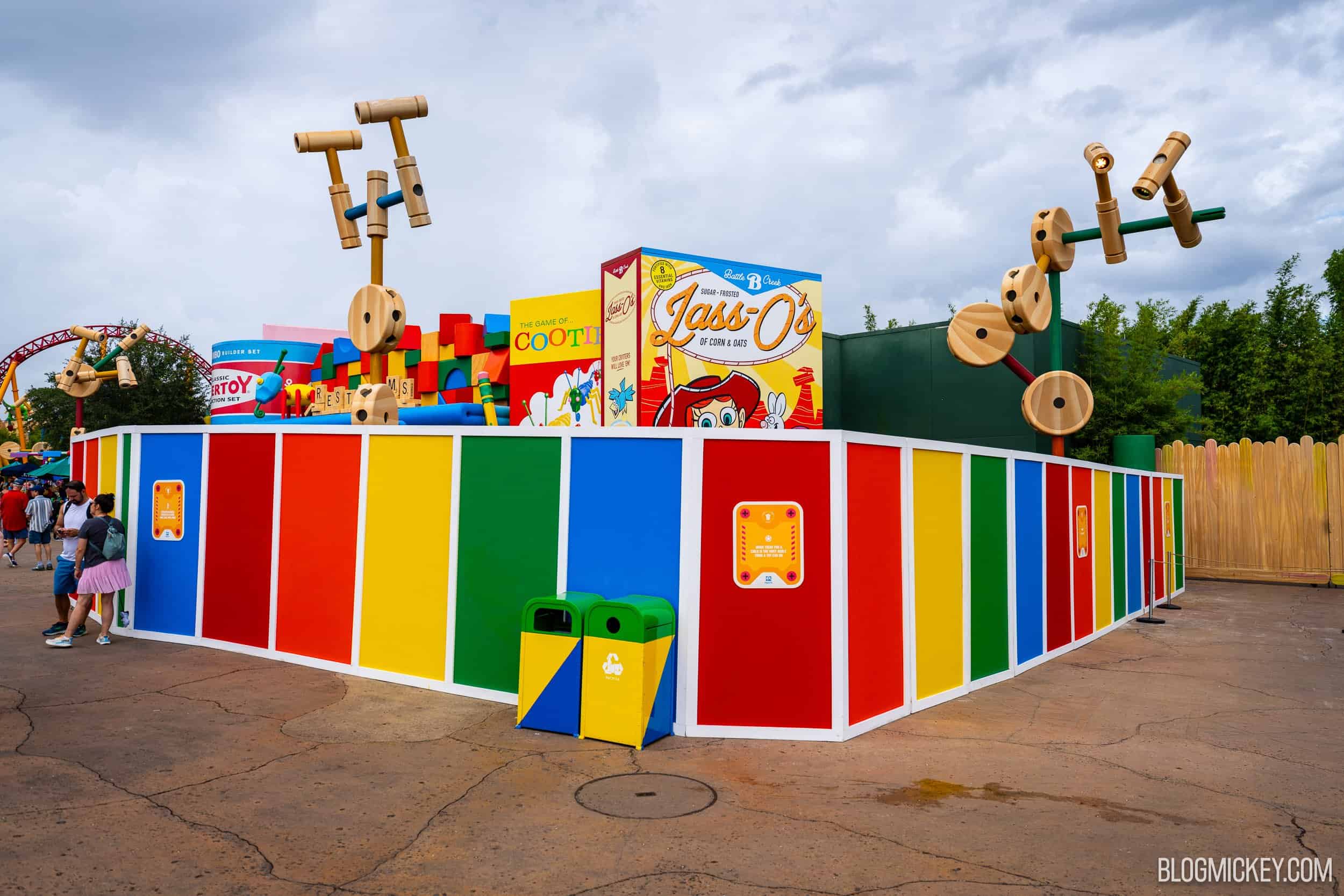 Toy Story Land Construction Walls Expand, More Land Clearing & New ...