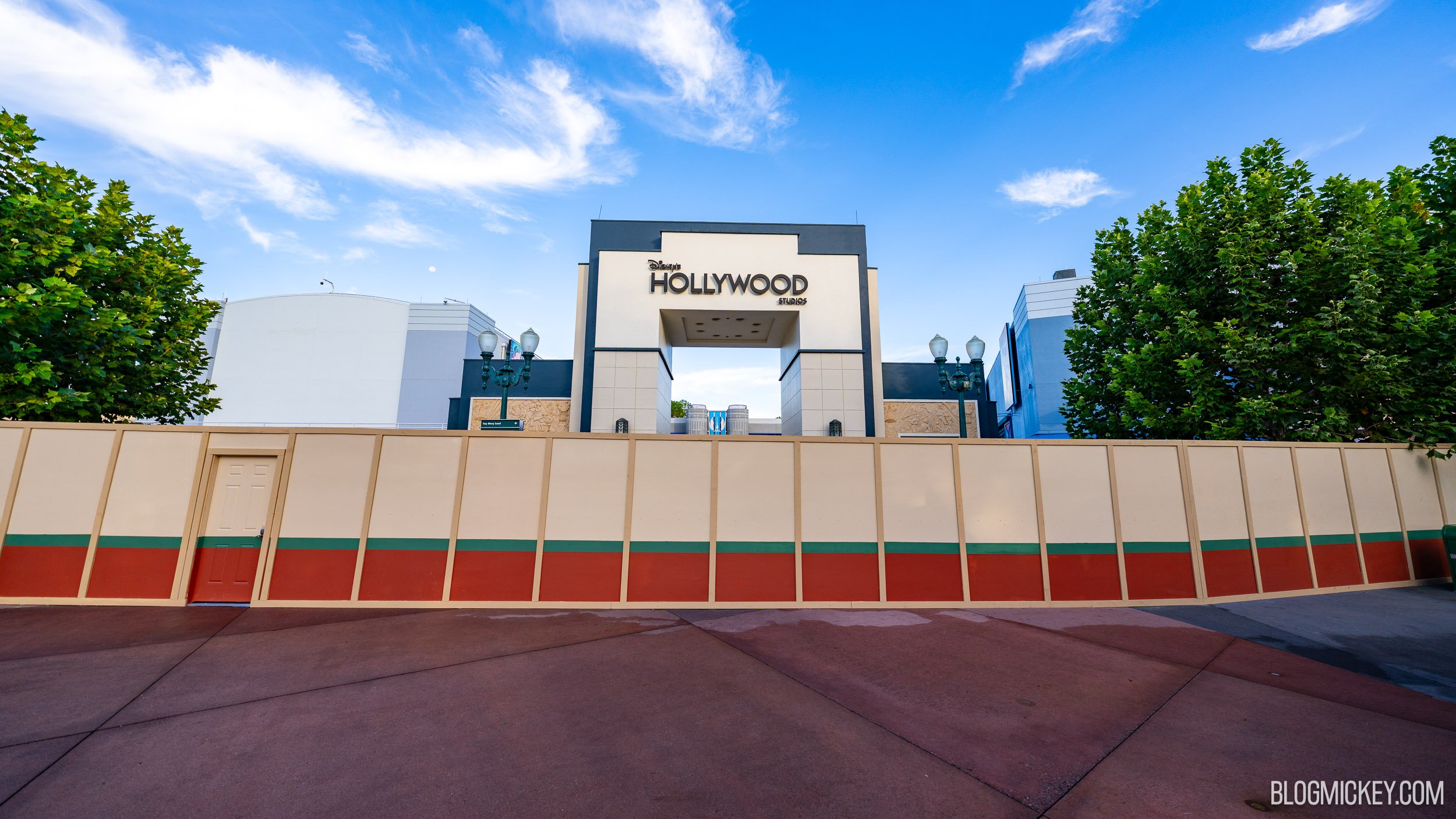Hollywood Studios Archway Prepared for Demolition as Animation ...