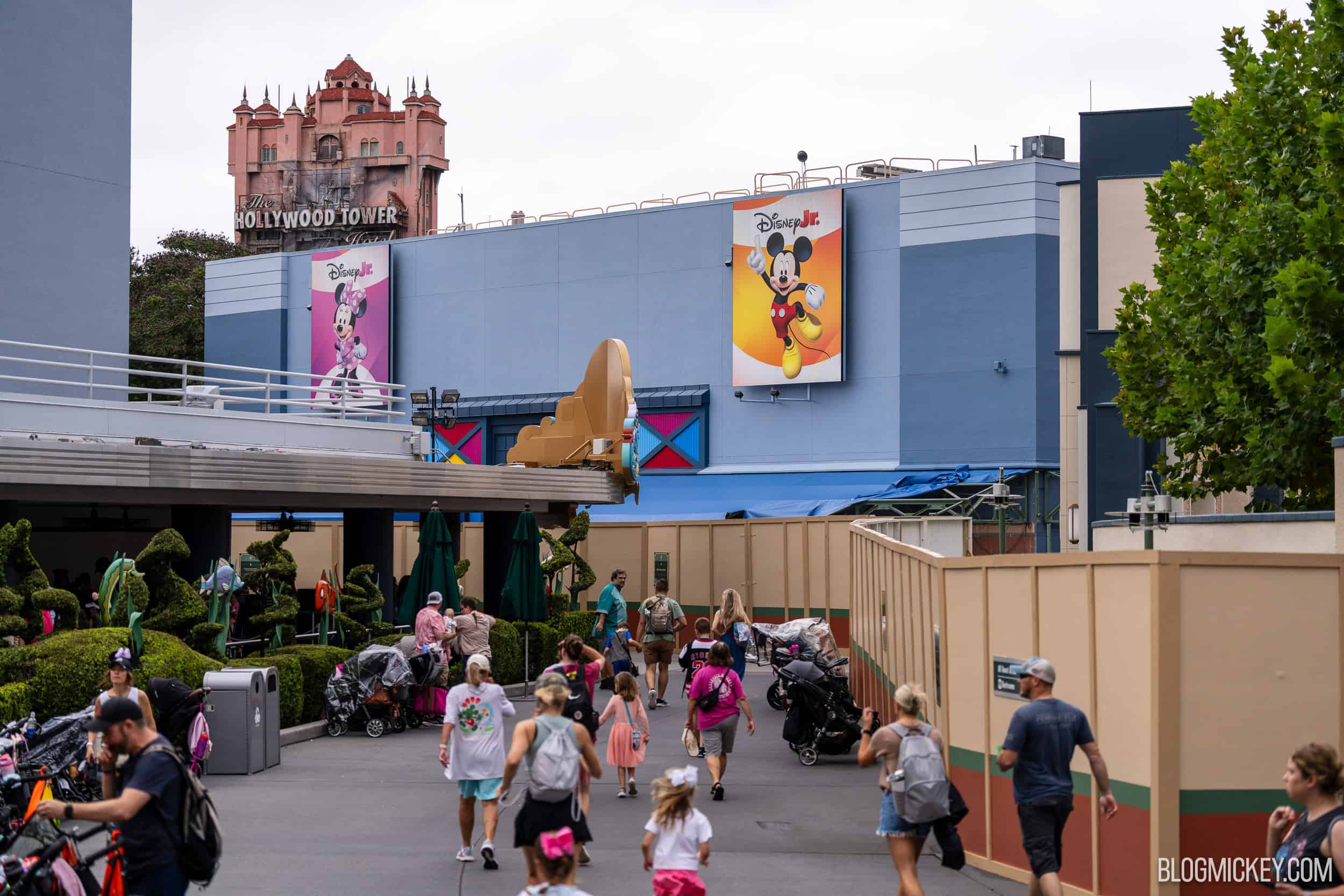 Demolition Underway in Animation Courtyard at Hollywood Studios