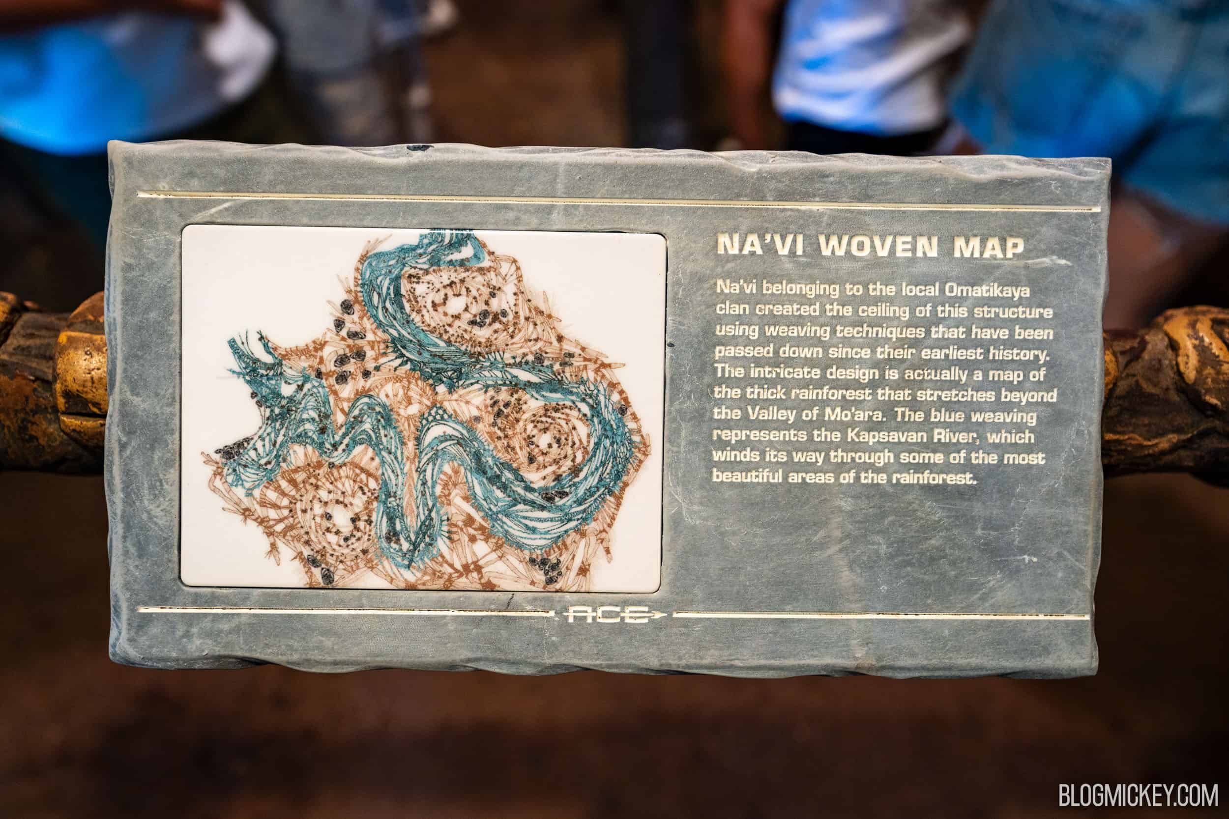 Informational Plaques Updated in Na'vi River Journey Queue at Animal ...