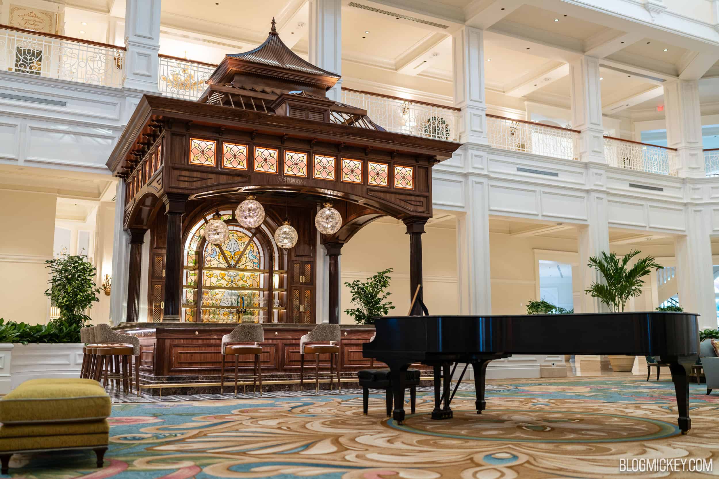 Grand Floridian Lobby Bar, The Perch, Now Open
