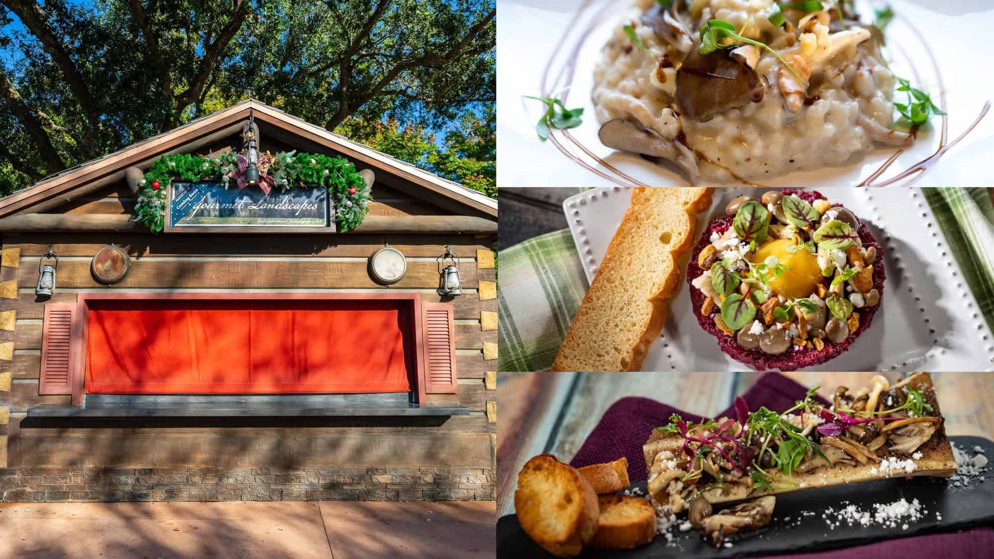 Gourmet Landscapes Menu & Food Photos - 2026 EPCOT Festival of the Arts