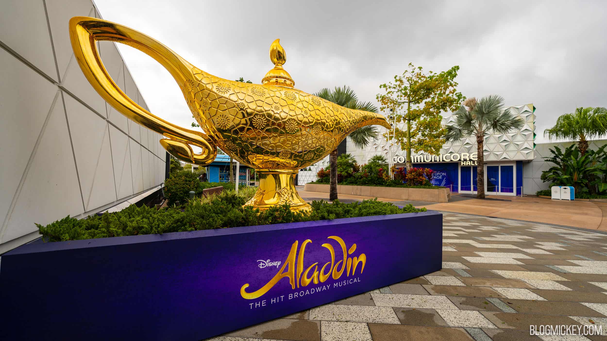 Broadway's 1,200 Pound Magic Lamp Travels to EPCOT for 2026 Festival of ...