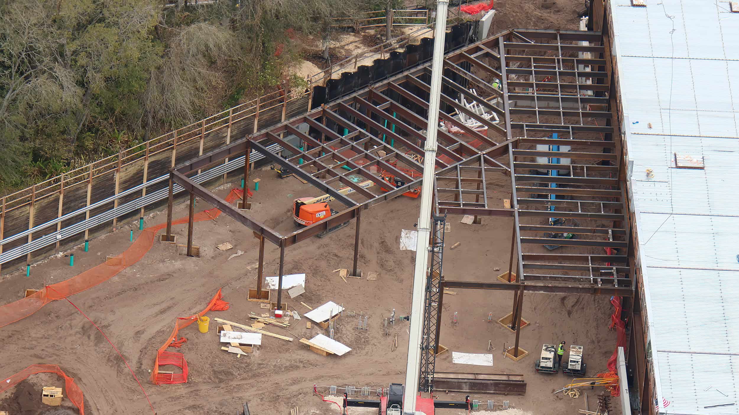 Construction Begins on Encanto Ride Queue Building at Animal Kingdom