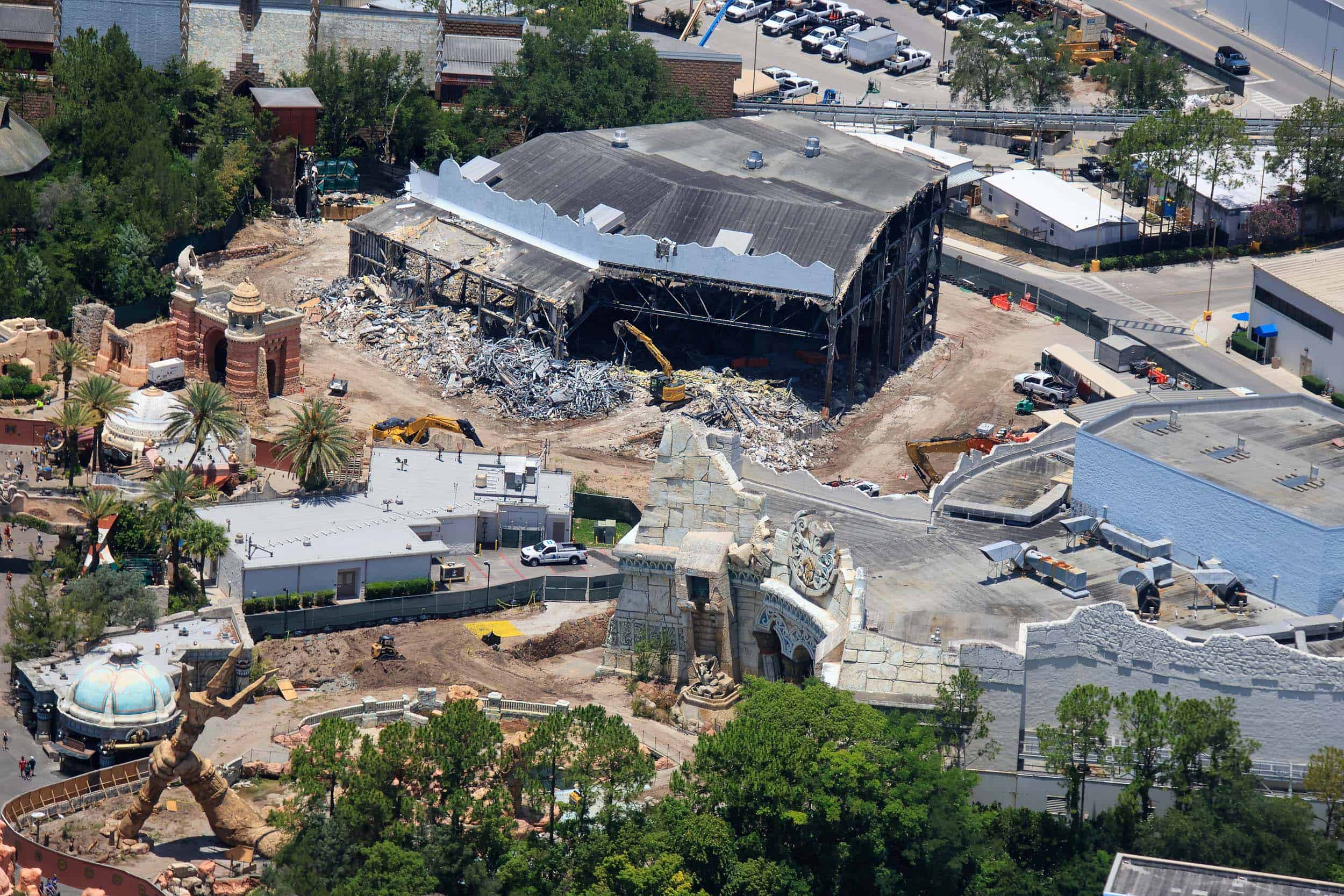 Demolition Continues & Expands in Lost Continent for Mystery Project at ...