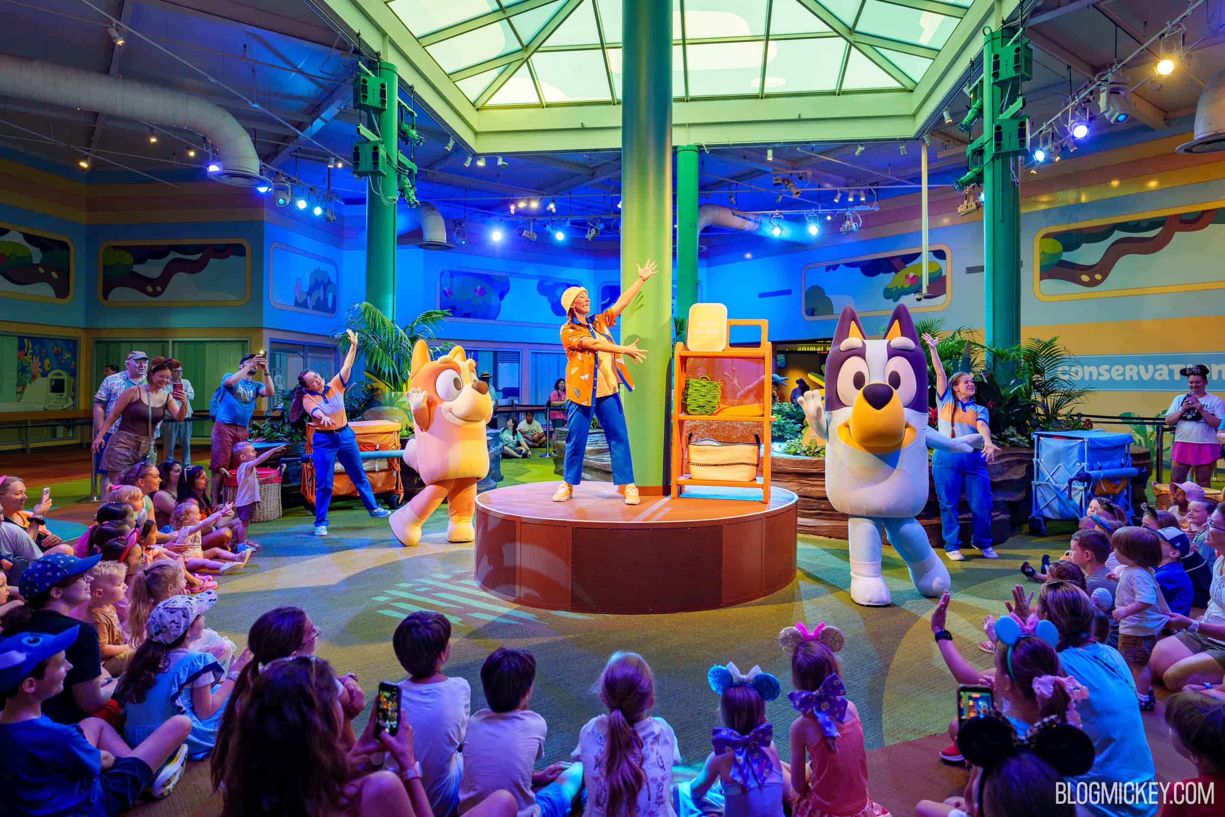Bluey's Wild World Rope Drop Report: Day One Of Standby Queue
