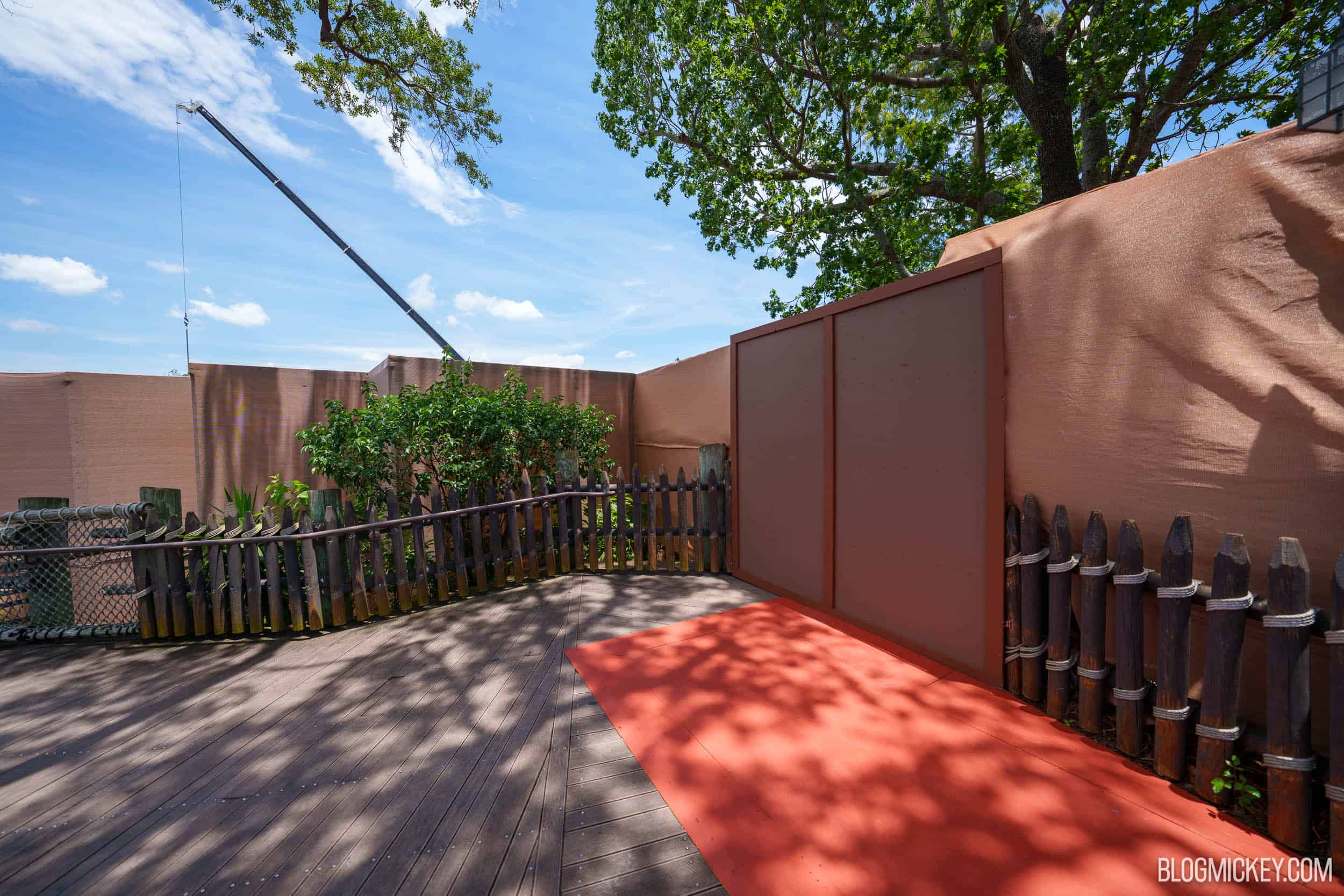 First Section of Frontierland Boardwalk Now Closed to Guests at Magic ...