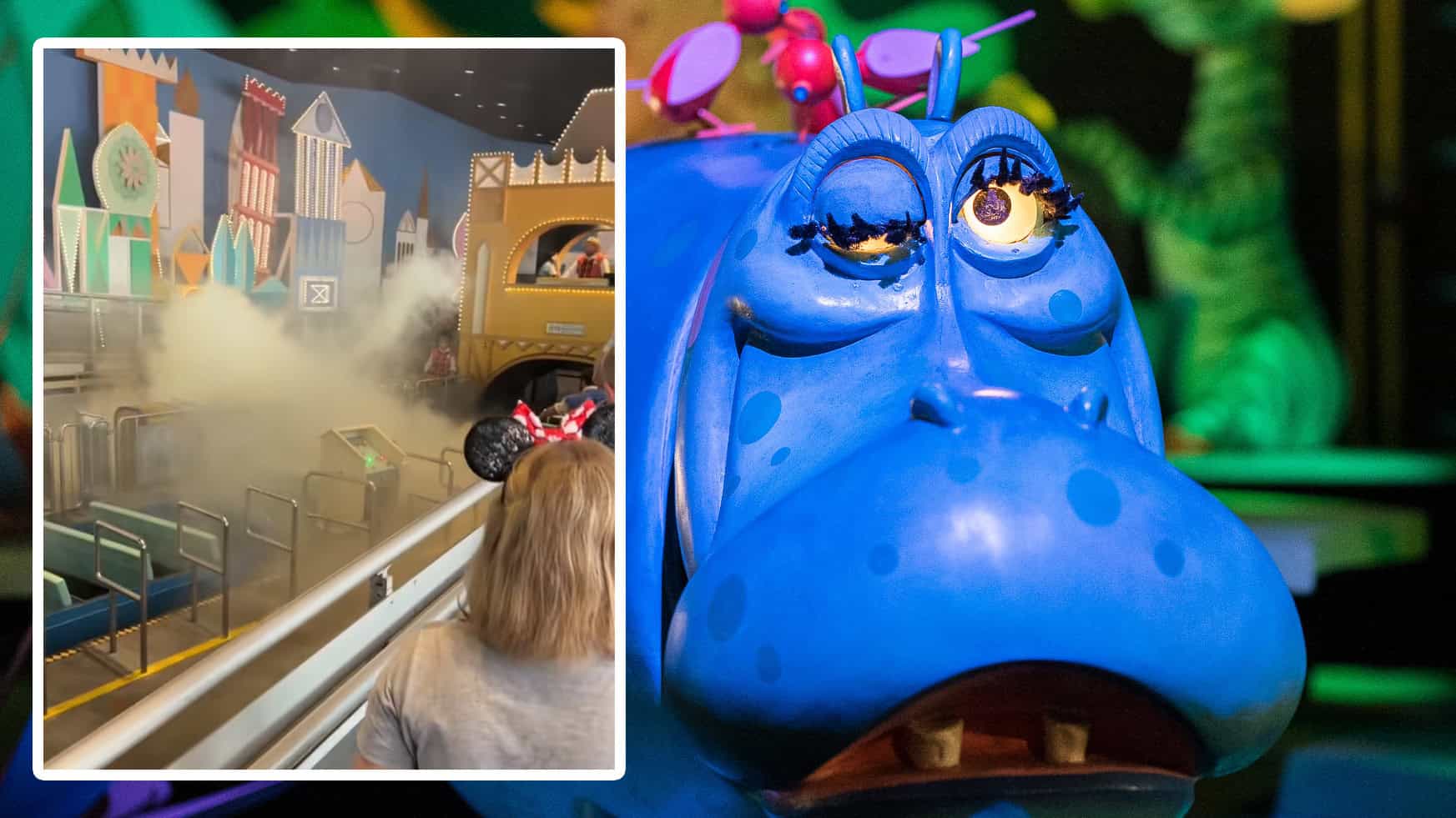 Small Fire at 'it's a small world' Caused by Guest Phone Charger